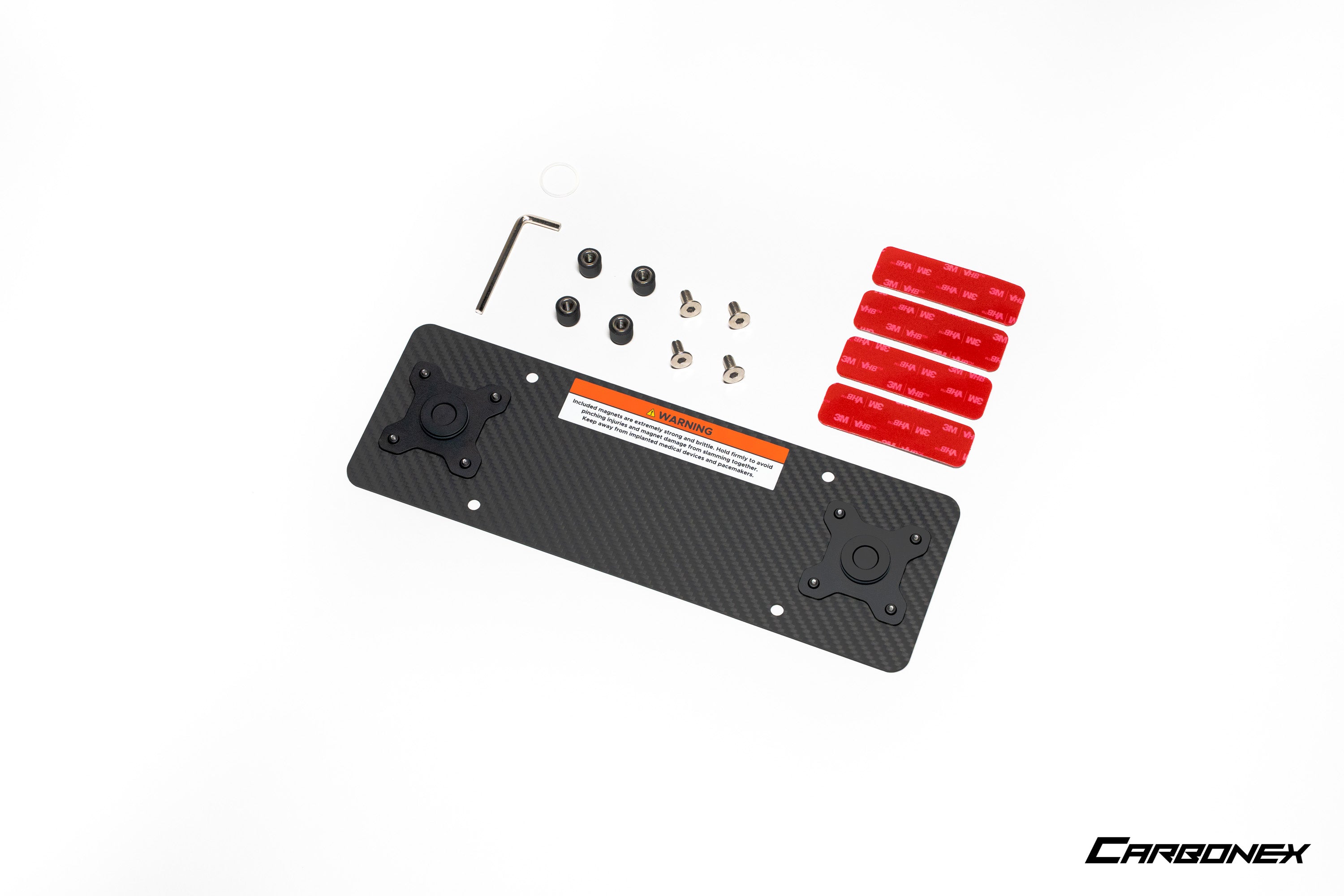 Magnetic License Plate Mount – Carbonex