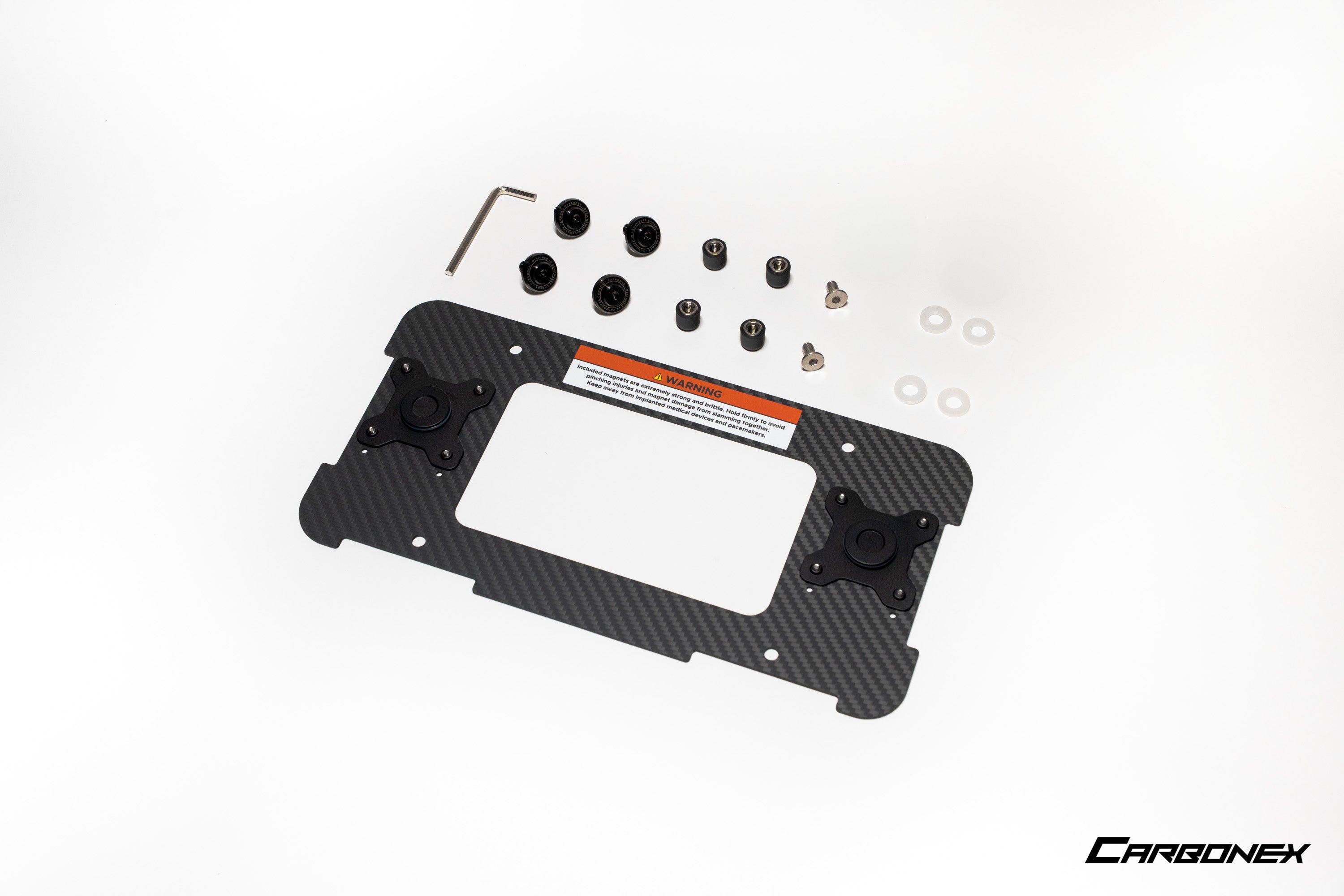 Magnetic License Plate Mount – Carbonex
